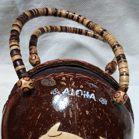 Bags | Coconut Shell Purse | Poshmark